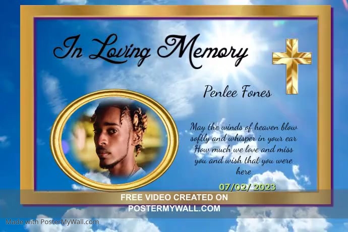 In Loving Memory | PosterMyWall
