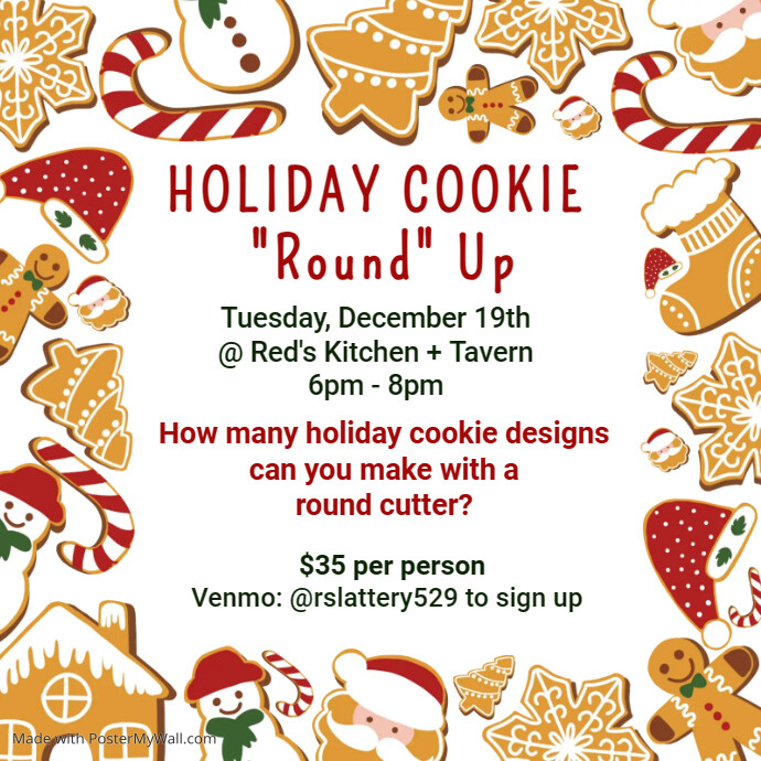 Christmas Cookie Exchange Party Invitation | PosterMyWall