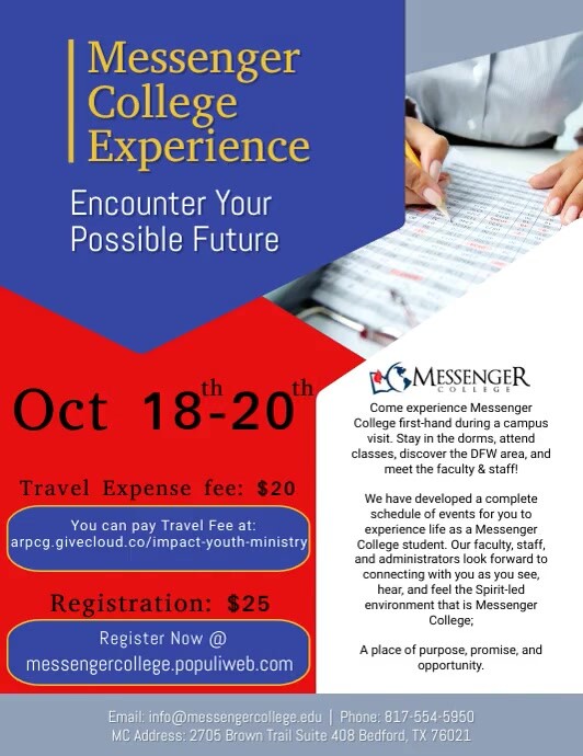 MC Experience Trip | PosterMyWall