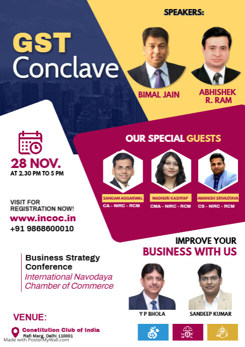 Copy of Summit flyer design | PosterMyWall