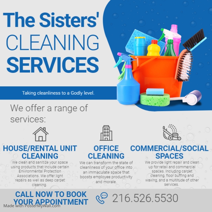 Copy of Copy of Grey Deep Cleaning Ad Instagram Image | PosterMyWall