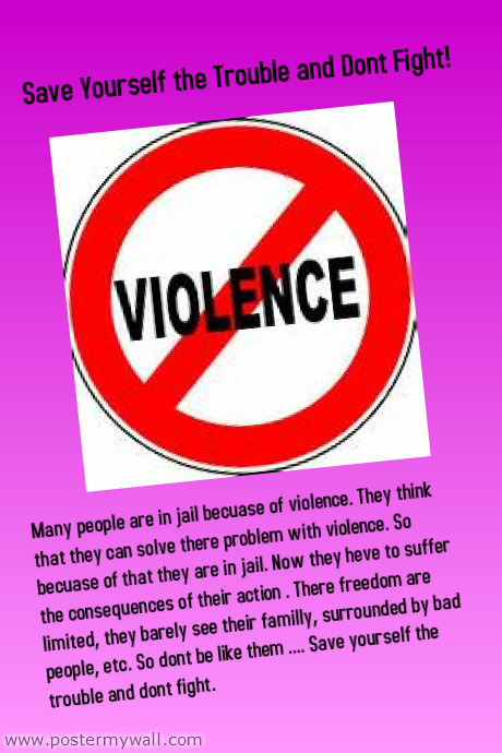 dont fight | PosterMyWall
