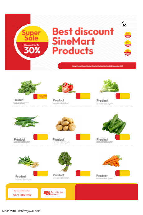 Supermarket Product Sale | PosterMyWall