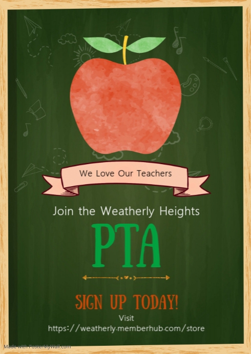 Teachers_PTA Membership | PosterMyWall