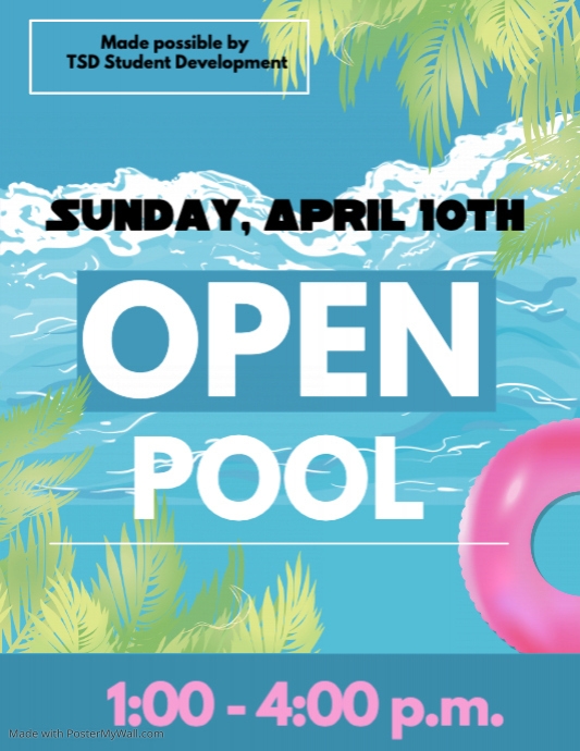 MS Pool Night | PosterMyWall