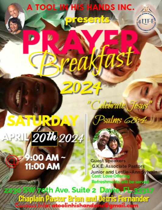 Prayer Breakfast 2024 | PosterMyWall