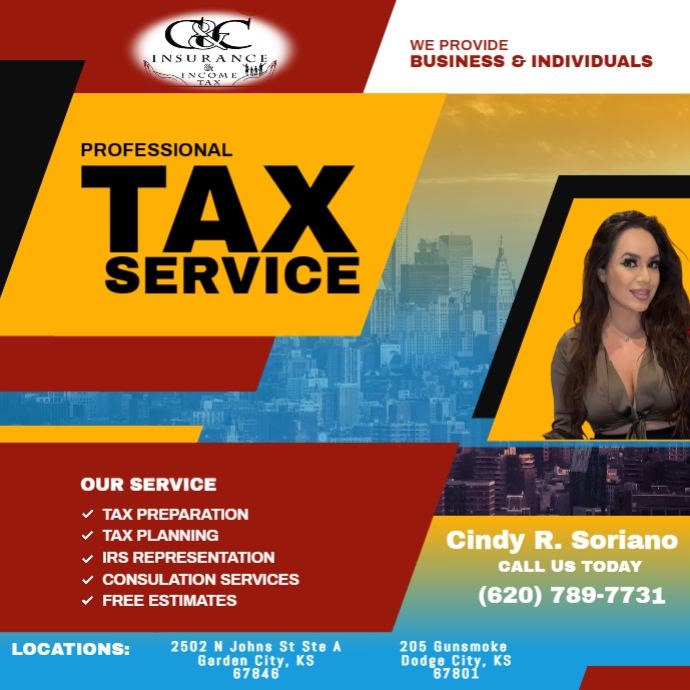 tax service flyer | PosterMyWall