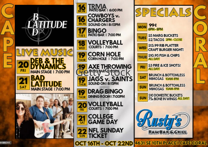 Party Calendar Events Monthly Upcoming Ad | PosterMyWall