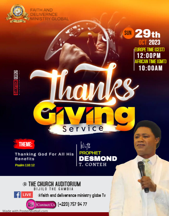 Church Flyer Template | PosterMyWall