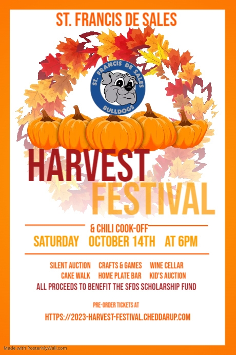 autumn flyer, autumn sale, fall, harvest | PosterMyWall