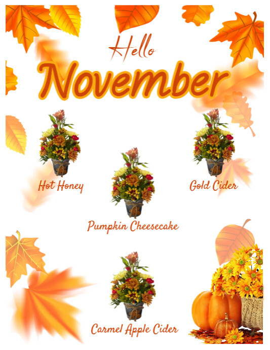 November Template | PosterMyWall