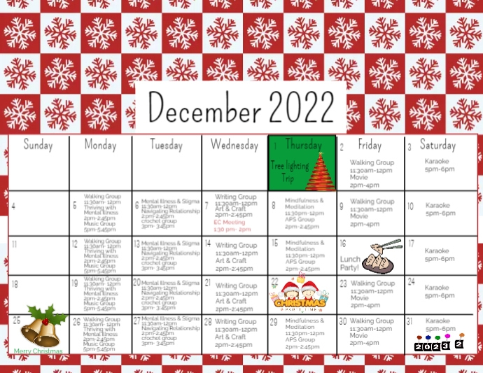 Copy of December 2022 Calendar | PosterMyWall