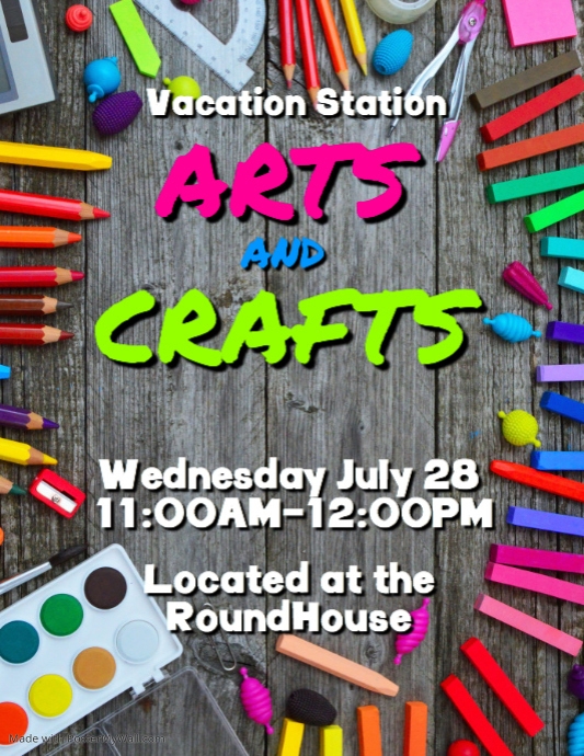 Copy of Copy of Copy of Arts And Crafts Flyer | PosterMyWall