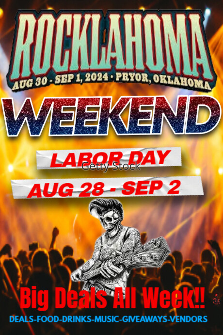 Labor day Weekend Night Party Poster | PosterMyWall