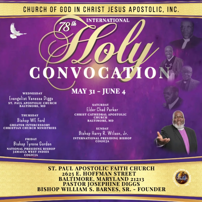 Copy of 2023 CONVOCATION FLYER (1) | PosterMyWall