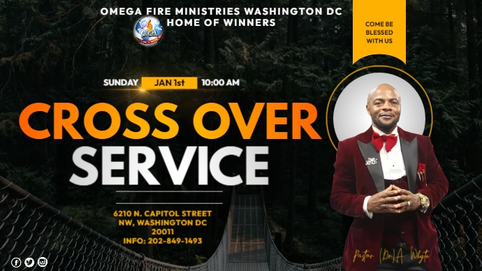 Cross over service | PosterMyWall
