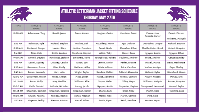 Letterman List | PosterMyWall