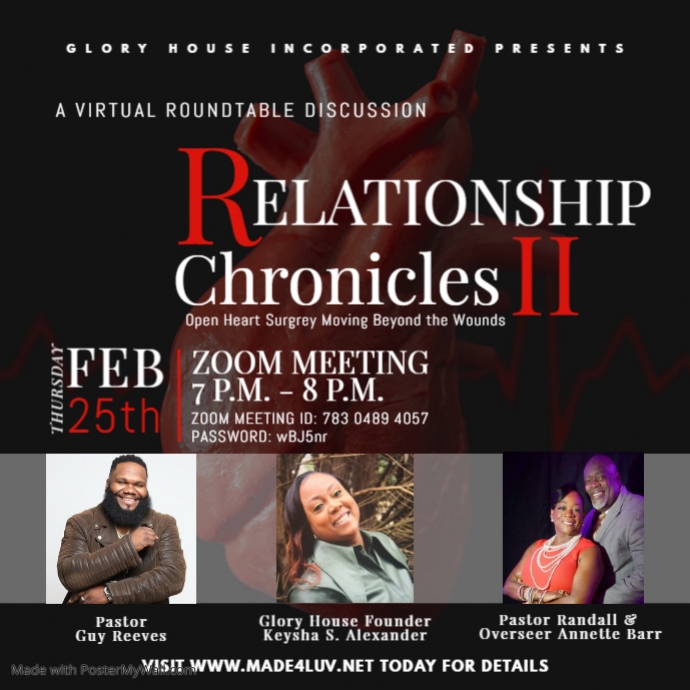 Copy of Relationship Chronicles II Flyer | PosterMyWall