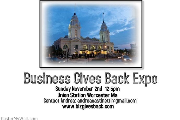Biz Gives Back | PosterMyWall