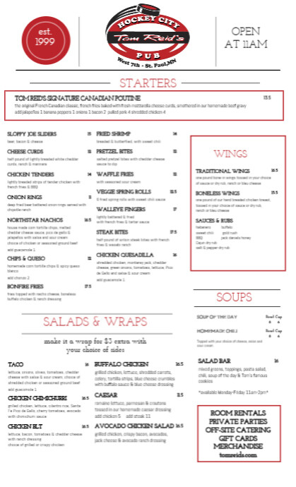 TR main menu front | PosterMyWall