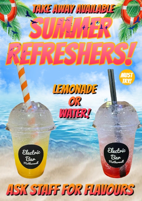 Summer Drink A3 | PosterMyWall