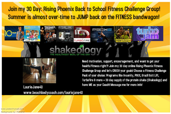 30 day fitness challenge flyer | PosterMyWall