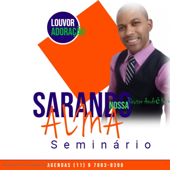 Sarando Nossa Alma | PosterMyWall