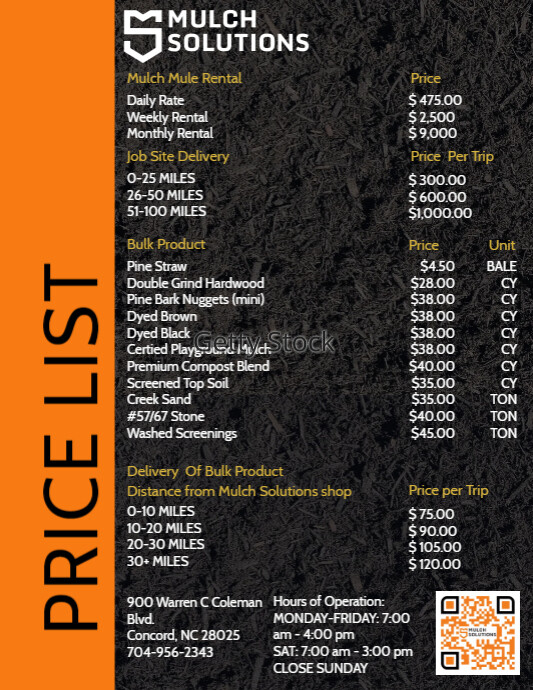 Price List Menu Card Drinks Food Offer Flyer | PosterMyWall