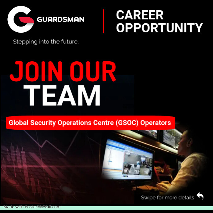 GSOC Vacancy_IG Cover | PosterMyWall