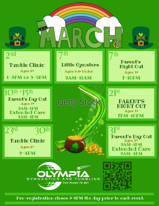 March Events | PosterMyWall