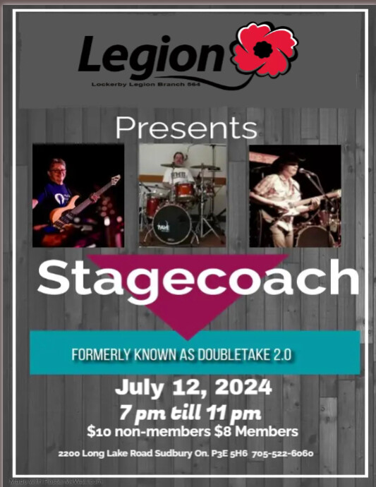 Stagecoach july12 | PosterMyWall