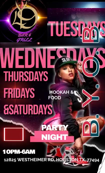 THURSDAY PARTY | PosterMyWall