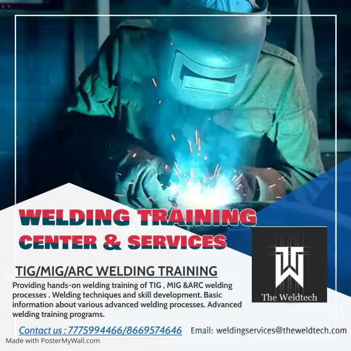 welding classes advertising instagram post ba | PosterMyWall