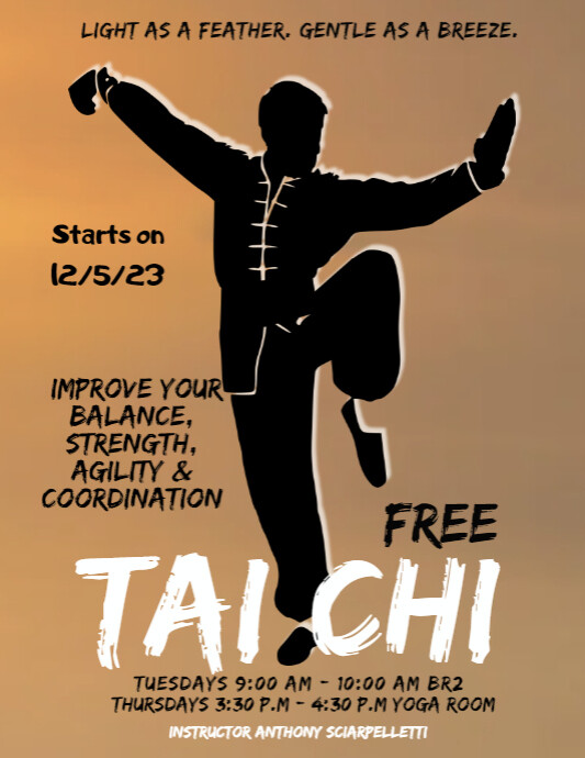 tai chi template | PosterMyWall