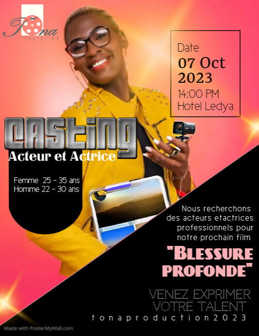 Model Casting Call, Pageant flyer, fashion | PosterMyWall