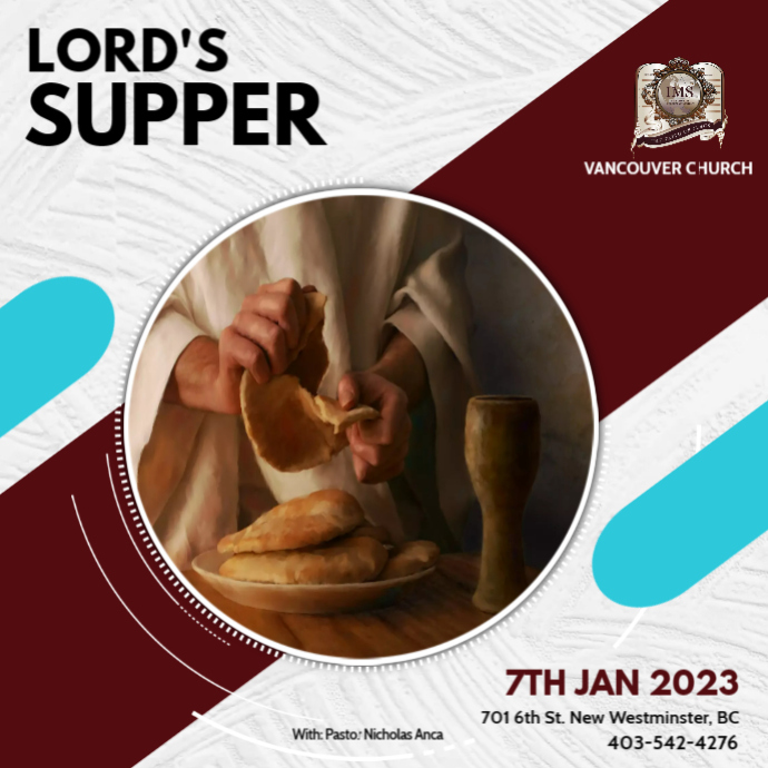 Copy of Lord's Supper - Dec 24, 2022 Calgary | PosterMyWall