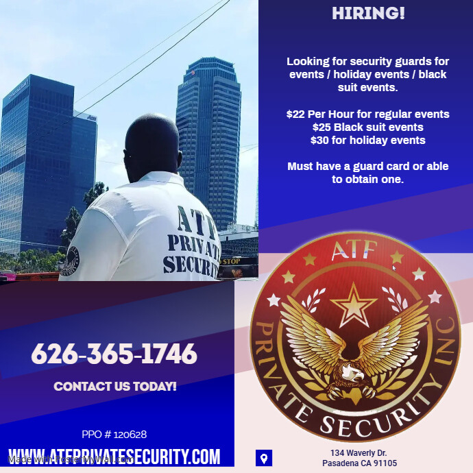security service flyer | PosterMyWall