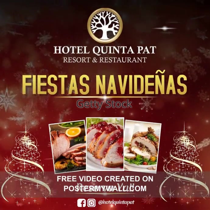 Copia de Christmas Dinner Instagram advert | PosterMyWall