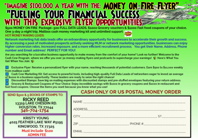 "NEW' REED MOF FLYER | PosterMyWall