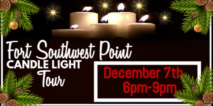 Christmas candle light tour | PosterMyWall