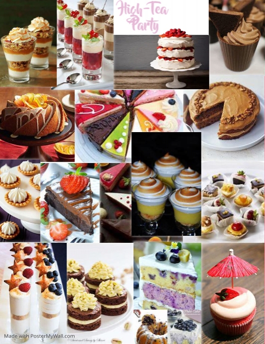 Copy of High Tea | PosterMyWall