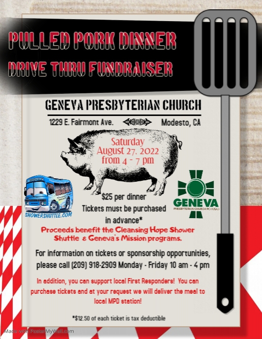 Pulled Pork Flyer | PosterMyWall