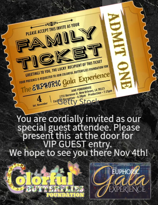 Copy of VIP Ticket | PosterMyWall