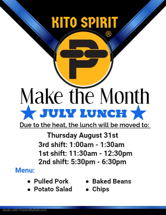 Copy of Make The Month Lunch WORKING COPY | PosterMyWall