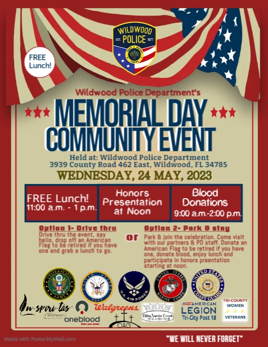 Memorial Day Flyer | PosterMyWall