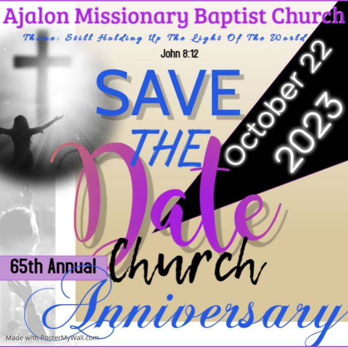Save the Date Church Convocation | PosterMyWall