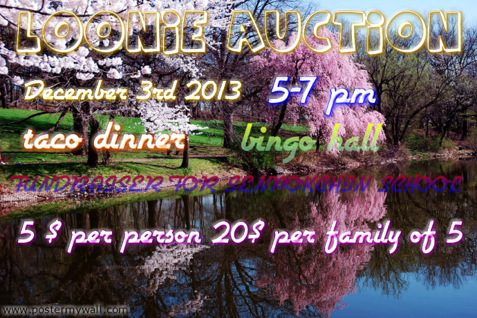 loonie aution 3 | PosterMyWall