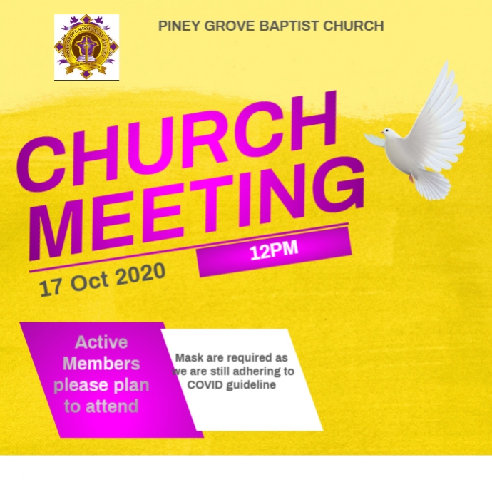 Copy of sunday meeting | PosterMyWall