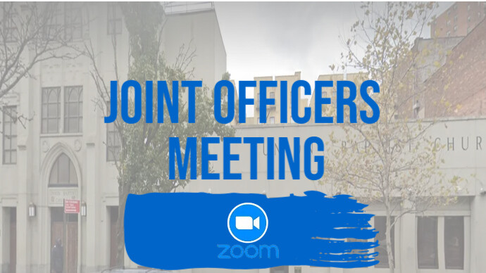 joint officers meeting | PosterMyWall