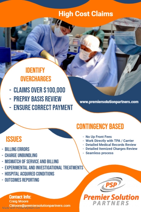 Copy of High Cost Claims Flyer [approved] | PosterMyWall